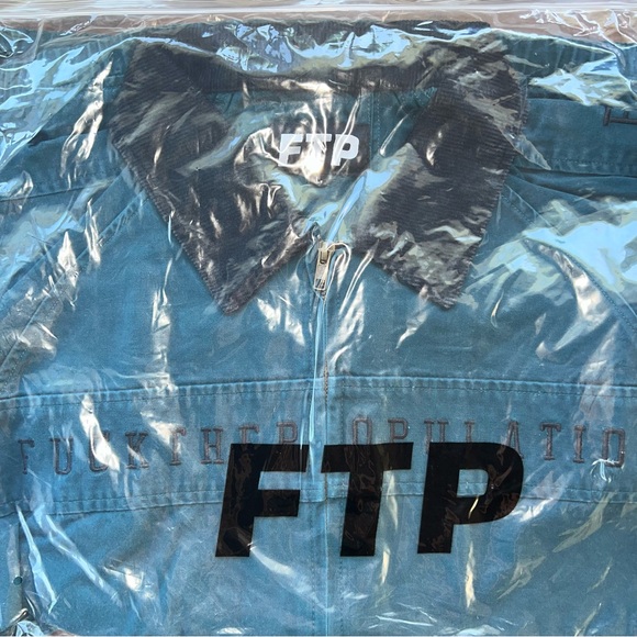 FTP | Jackets & Coats | Ftp Spell Out Work Jacket | Poshmark